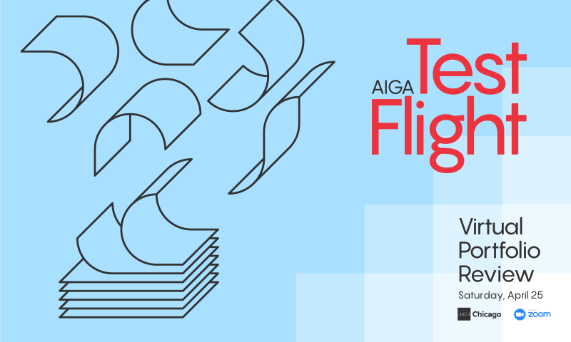 Virtual Test Flight: Portfolio Review for Designers | AIGA Chicago